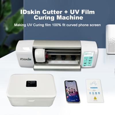 China 48W 24V Mobile Phone UV Film Curing Machine A++ HD Clear Anti Scratch Ultra thin UV Film Curing Equipment for sale