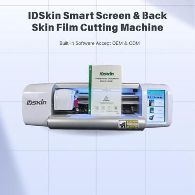 China Automatic Smart One Stop High Quality Industrial Grade Desktop Type Mobile Phone Screen Protector Film Cutting Machine for sale