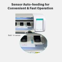 China Automatic Smart One Stop High Quality Industrial Grade Desktop Type Mobile Phone Screen Protector Film Cutting Machine for sale