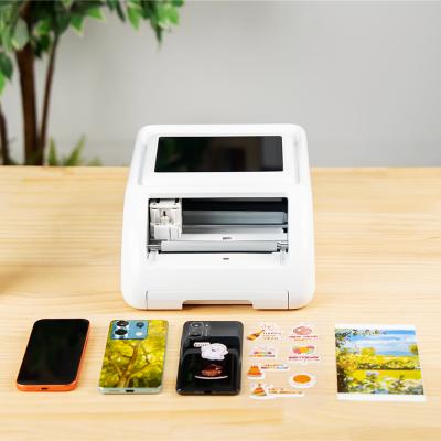 China Factory Price Commercial 3-in-1 High Quality Industrial Grade Print and Cut Machine for Phone Skins, Stickers & Labels for sale