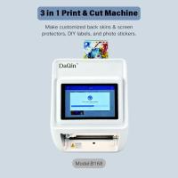China Factory Price 3 in 1 Digital-controlled High-precision Thermal Transfer Print & Cut Machine for Mobile Phone Skin Sticker for sale