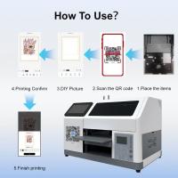 China DP308 A5 Small UV Flatbed Printer Standby Power 45W Energy Saving Desktop UV Printing Machine for sale