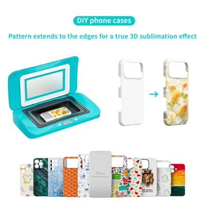 China Universal Mold Compatible 3D Vacuum Film Transfer for Cell Phone Case Wholesale Bulk Supply 3D Heat Transfer Printing Machine for sale