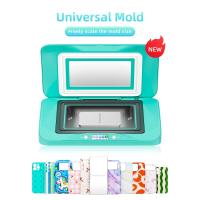 China Universal Mold Design Supported 3D Heat Transfer Printing Film Wrapping for Phone Back Cover 3D Film Transfer Machine for sale