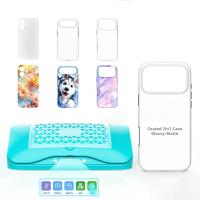 China Universal Mold Heat Press Custom Pattern Printing 3D Heat Transfer Printing for Phone Back Cover Phone Case Transfer Machine for sale