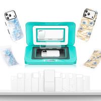 China Universal Mold Compatible Design for DIY Phone Case 3D Heat Transfer Printing Bulk Order Support 3D Vacuum Printing Machine for sale