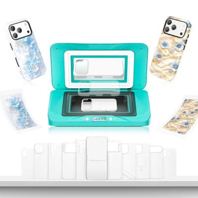 China Universal Mold Compatible Design for DIY Phone Case 3D Heat Transfer Printing Bulk Order Support 3D Vacuum Printing Machine for sale