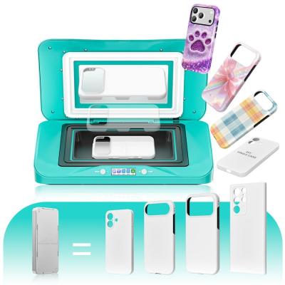 China Universal Mold System Design 3D Heat Transfer Printing Custom Film Printing for DIY Phone Case 3D Vacuum Film Transfer Machine for sale