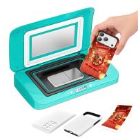 China Universal Mold Compatible Design Vacuum Film Transfer Printing for Mobile Phone Back Cover 3D Vacuum Heat Transfer Machine for sale