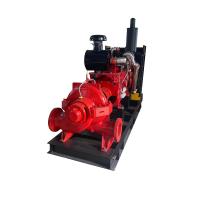 China Split Diesel Centrifugal Pump Single Stage Double Suction 80C 130C for sale