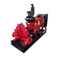 China Split Diesel Centrifugal Pump Single Stage Double Suction 80C 130C for sale