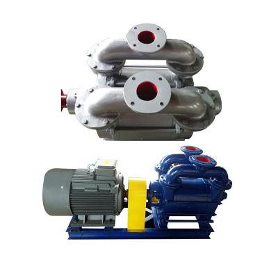 China 1.5KW 100L/min Stainless Steel Water Ring Vacuum Pump 0-80C for Chemical Industry for sale