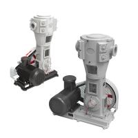 China 110V 60Hz Reciprocating Vacuum Pump 2.5 CFM 1/4 Inch Inlet Port Oil-Free for sale