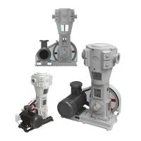China Vertical 1/4 Inch Oilless Reciprocating Vacuum Pump 25 Microns 110V 1/4 HP for sale