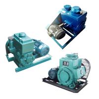 China Aluminum Alloy 2.2KW Rotary Vane Vacuum Pump 2.5L Oil Capacity 1400r/min for sale