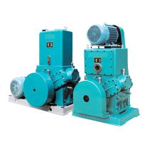 China Slide Valve Vacuum Pump 25mm Inlet Outlet 50L/min 0.1MPa Stainless Steel SAE20 Lubrication for sale