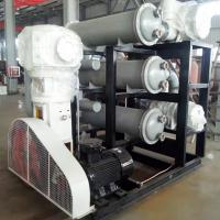 China Roots 2.2kW 50Hz Double Suction Roots Vacuum Pump 1.5m3/min Silver for sale