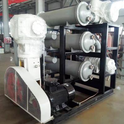 China Roots 2.2kW 50Hz Double Suction Roots Vacuum Pump 1.5m3/min Silver for sale