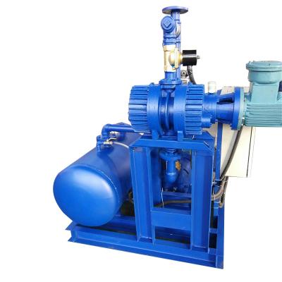 China Rotary Vane Vacuum Pump Unit 50/60Hz 0.5mbar Ultimate Vacuum G1/2 Ports for sale