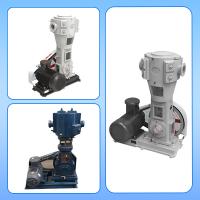 China 2.5 CFM 110V Vertical Reciprocating Vacuum Pump Aluminum Cast Body 25 Microns for sale