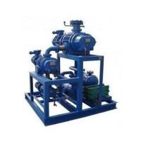 China Aluminum Alloy Vacuum Pump Unit 60dB Noise 1.2L Oil Capacity 0.5mbar Ultimate Vacuum for sale
