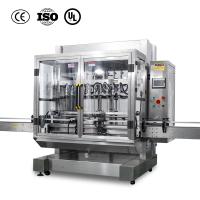 China Fully Automatic Multi Nozzle Gravity Filling Machine 50-1000ml 8-10 Nozzles Stainless Steel for sale