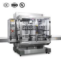China Fully Automatic Multi Nozzle Gravity Filling Machine 50-1000ml 8-10 Nozzles Stainless Steel for sale