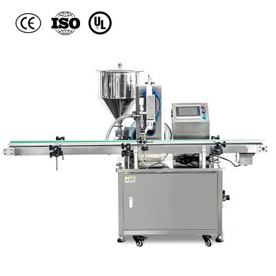 China Single Head Servo Filling Machine 220V 10-200ml Volumetric Liquid Filler for sale