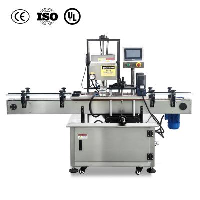 China Full Automatic 4 Wheel Capping Machine 30-100 BPM High Precision Bottle Capper for sale