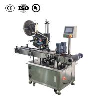China Full Automatic Flat Labeling Machine 220V 0.8KW Servo Driven ±0.5mm Accuracy 100 Bottles Per Minute for sale