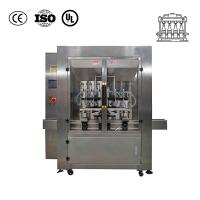 China 80 Cans Per Minute High Speed Piston Filling Machine 6-8 Nozzles 50-1000ml for sale
