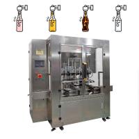 China 50ml - 1000ml Automatic Piston Filling Machine High Speed Volumetric Piston Filler for sale