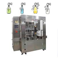 China Food Grade Stainless Steel Piston Filling Machine 50-1000ml 30-80 BPM Compact Automated for sale