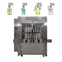 China Food Grade Stainless Steel Piston Filling Machine 50-1000ml 30-80 BPM Compact Automated for sale