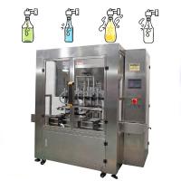 China Food Grade Stainless Steel Piston Filling Machine 50-1000ml 30-80 BPM Compact Automated for sale