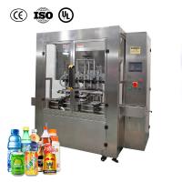 China PLC Control Volumetric Filling Machine Food Grade Piston Filler Machine Customized for sale