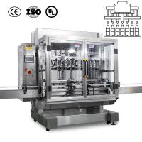 China 40 BPM - 60 BPM Gravity Filling Machine Anti Drip Gravity Fed Bottle Filler for sale