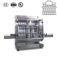 China 40 BPM - 60 BPM Gravity Filling Machine Anti Drip Gravity Fed Bottle Filler for sale