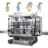 China Compact Gravity Filling Machine High Precision Liquid Bottle Filling Machine Customized for sale