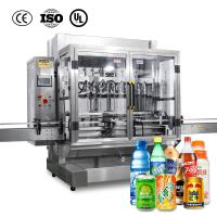 China High Precision Gravity Bottle Filling Machine 40 BPM - 60 BPM Gravity Liquid Filling Machine for sale