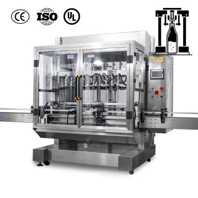 China Automatic Gravity Filling Equipment PLC Control Volumetric Bottle Filling Machine for sale