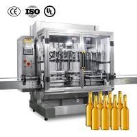 China Stainless Steel Gravity Filling Machine 50-1000ml Custom Volumetric Bottle Filler High Precision ±1% for sale