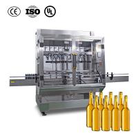 China Stainless Steel Gravity Filling Machine 50-1000ml Custom Volumetric Bottle Filler High Precision ±1% for sale