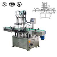 China Stainless Steel Magnetic Pump Filling Machine 10-5000ml PLC Control Leak Proof for sale