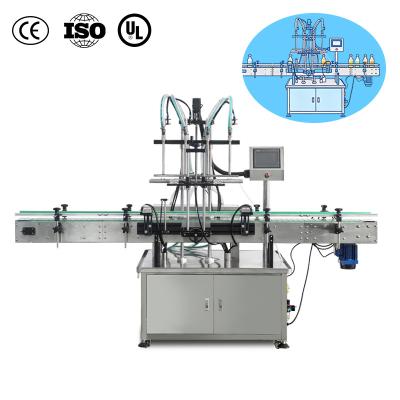 China Anti Drip Magnetic Pump Filling Machine Food Grade 304 Stainless Steel 10-5000ml ±0.5% Accuracy Customizable for sale