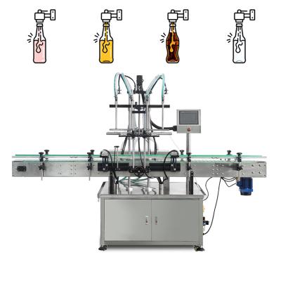 China Hygienic Magnetic Pump Filling Machine 10-5000ml ±0.5% Accuracy Leak Proof Stainless Steel for sale