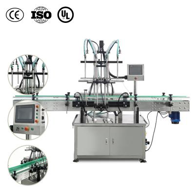 China Industrial Magnetic Drive Filling Machine DT-GS10T 10-5000ml ±0.5% Accuracy Multi-Nozzle Customizable for sale