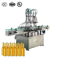 China PLC Control Magnetic Pump Filling Machine Customized Beer Bottle Filling Machine for sale