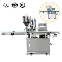 China Single Head Servo Filling Machine 10-200ml ±1% Accuracy 20-30 Bottles Per Minute Automatic Bottle Filler for sale