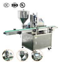 China Food Grade Servo Filler Universal Volumetric Liquid Filling Machine 10-200ml Customized for sale